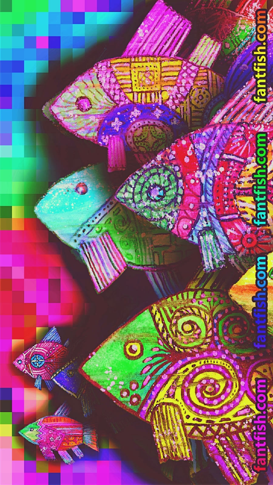 Amazing fish art — Fish art by Tatiana Sharova