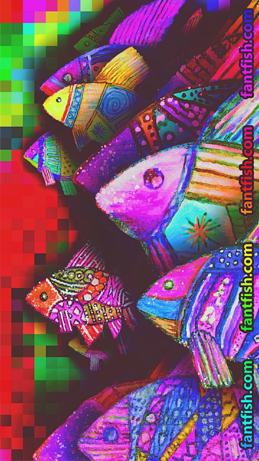 Impressive fish art — Fish art by Tatiana Sharova