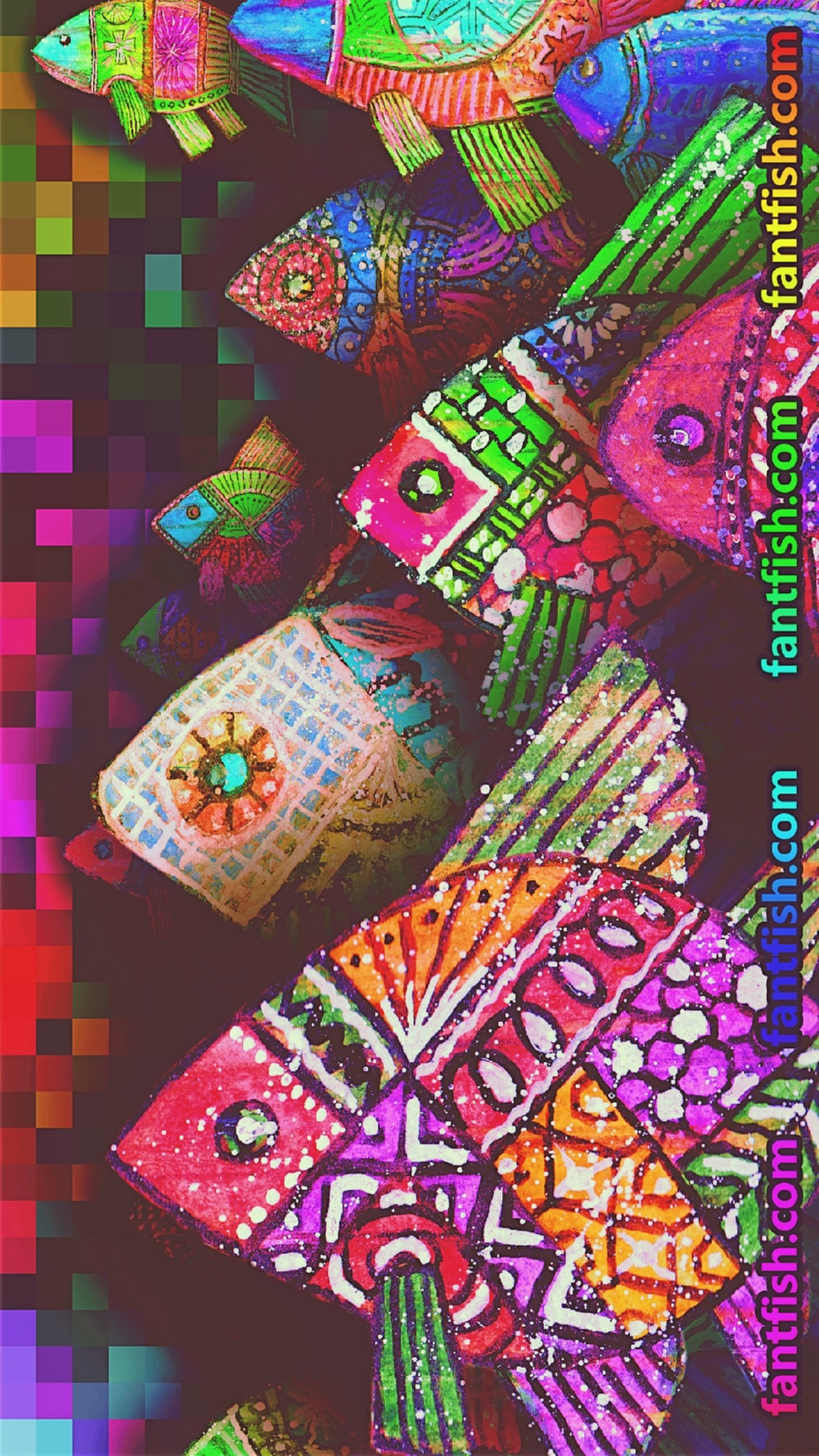 Complicated fish art — Fish art by Tatiana Sharova