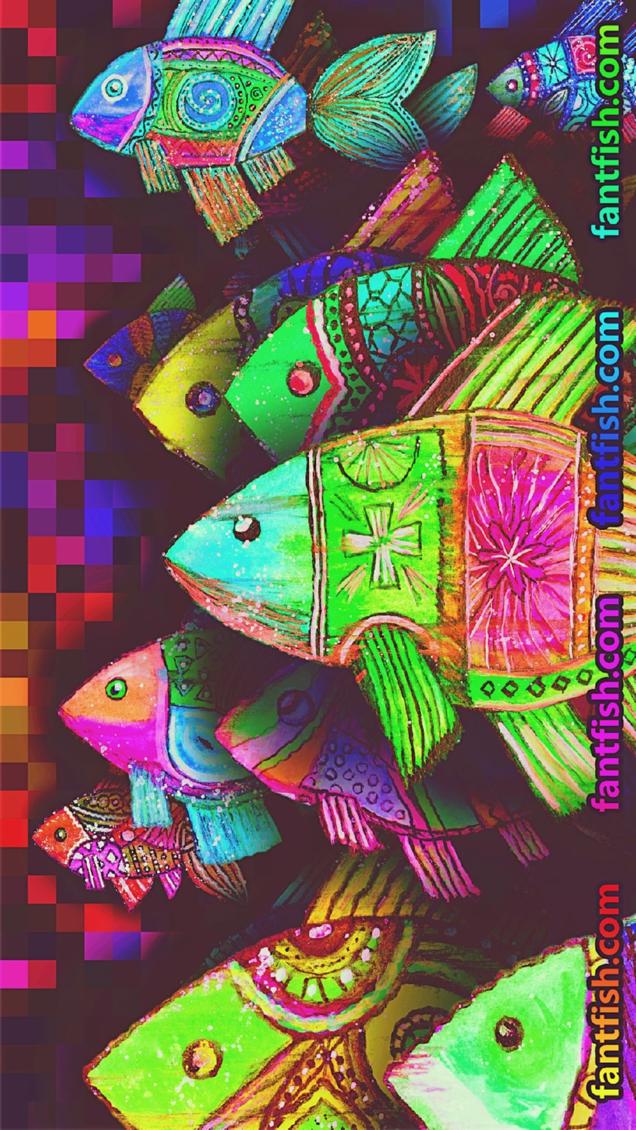 Custom fish art — Fish art by Tatiana Sharova
