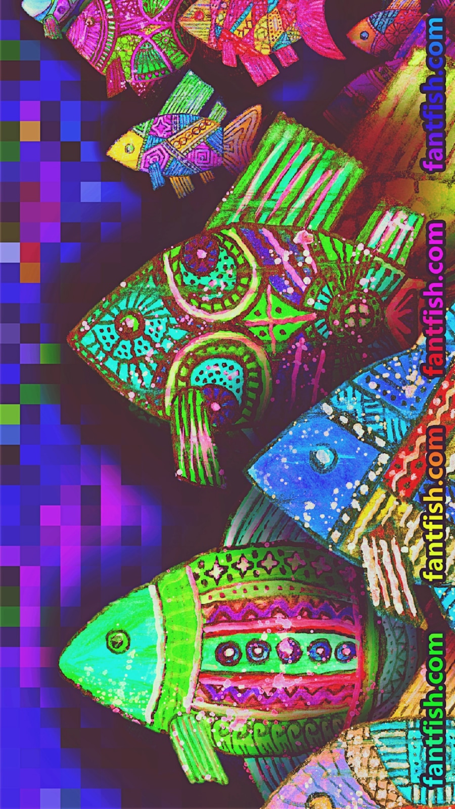 Decorative fish art — Fish art by Tatiana Sharova