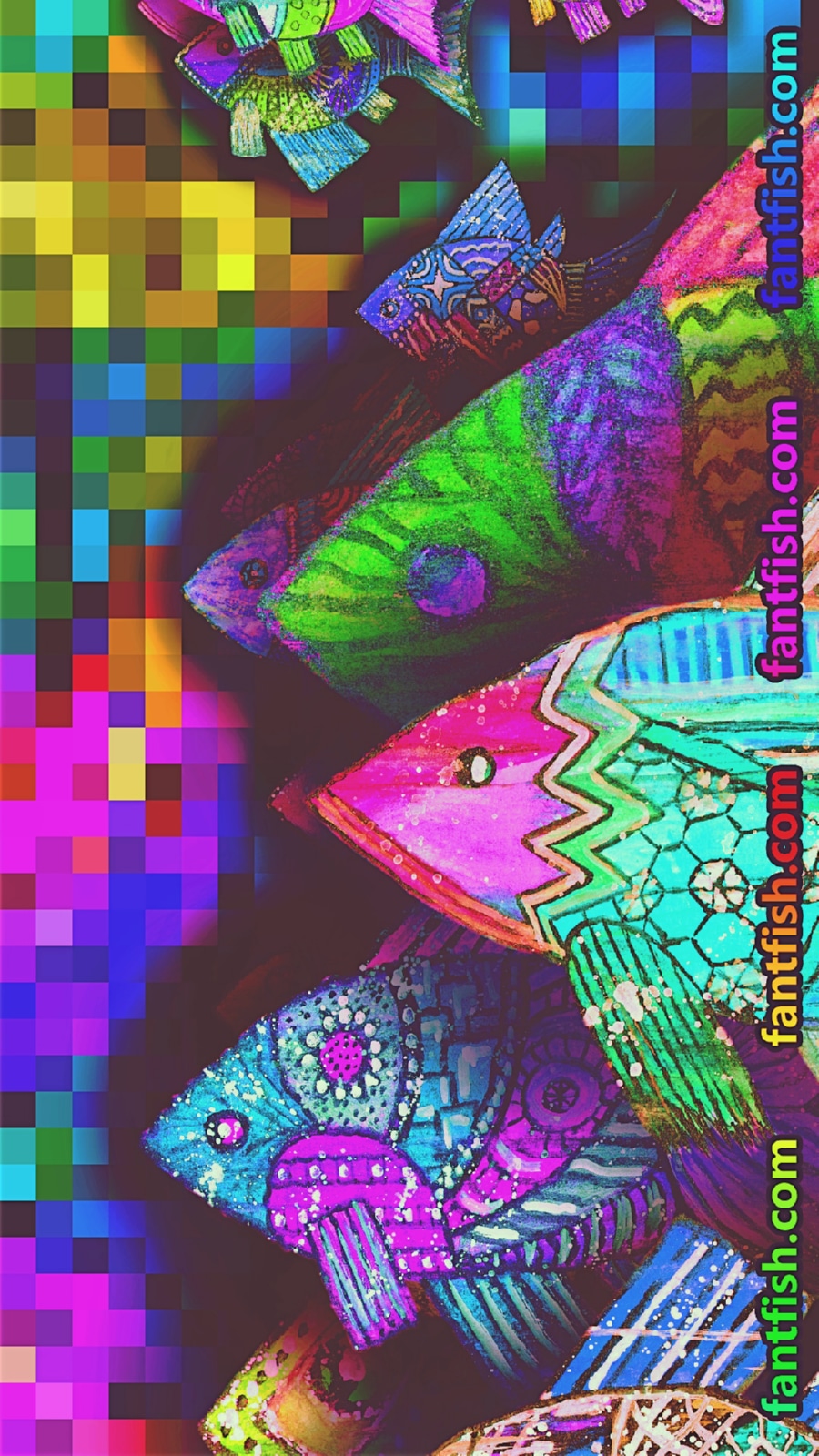 Folk fish art — Fish art by Tatiana Sharova