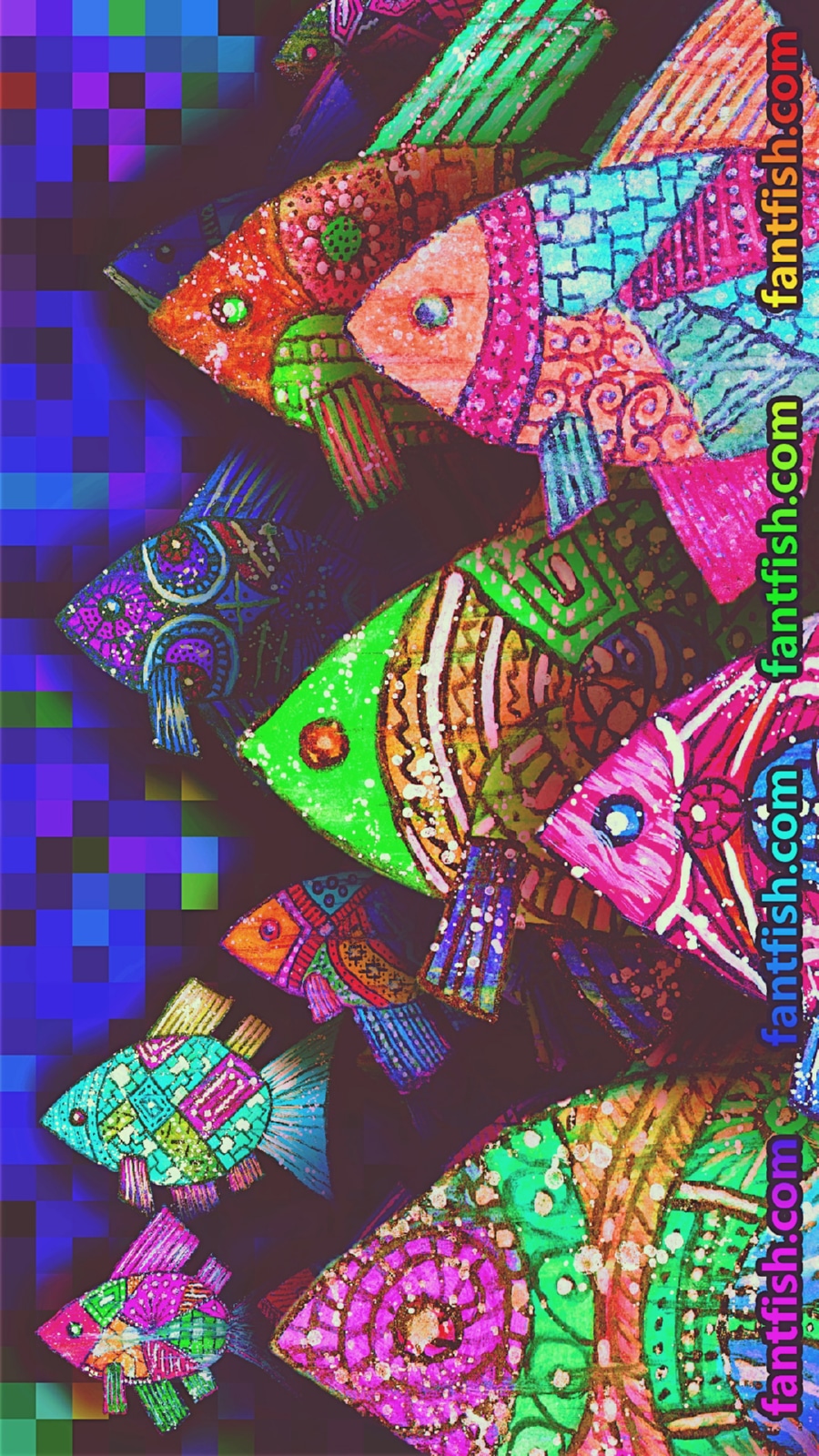 Peculiar fish art — Fish art by Tatiana Sharova