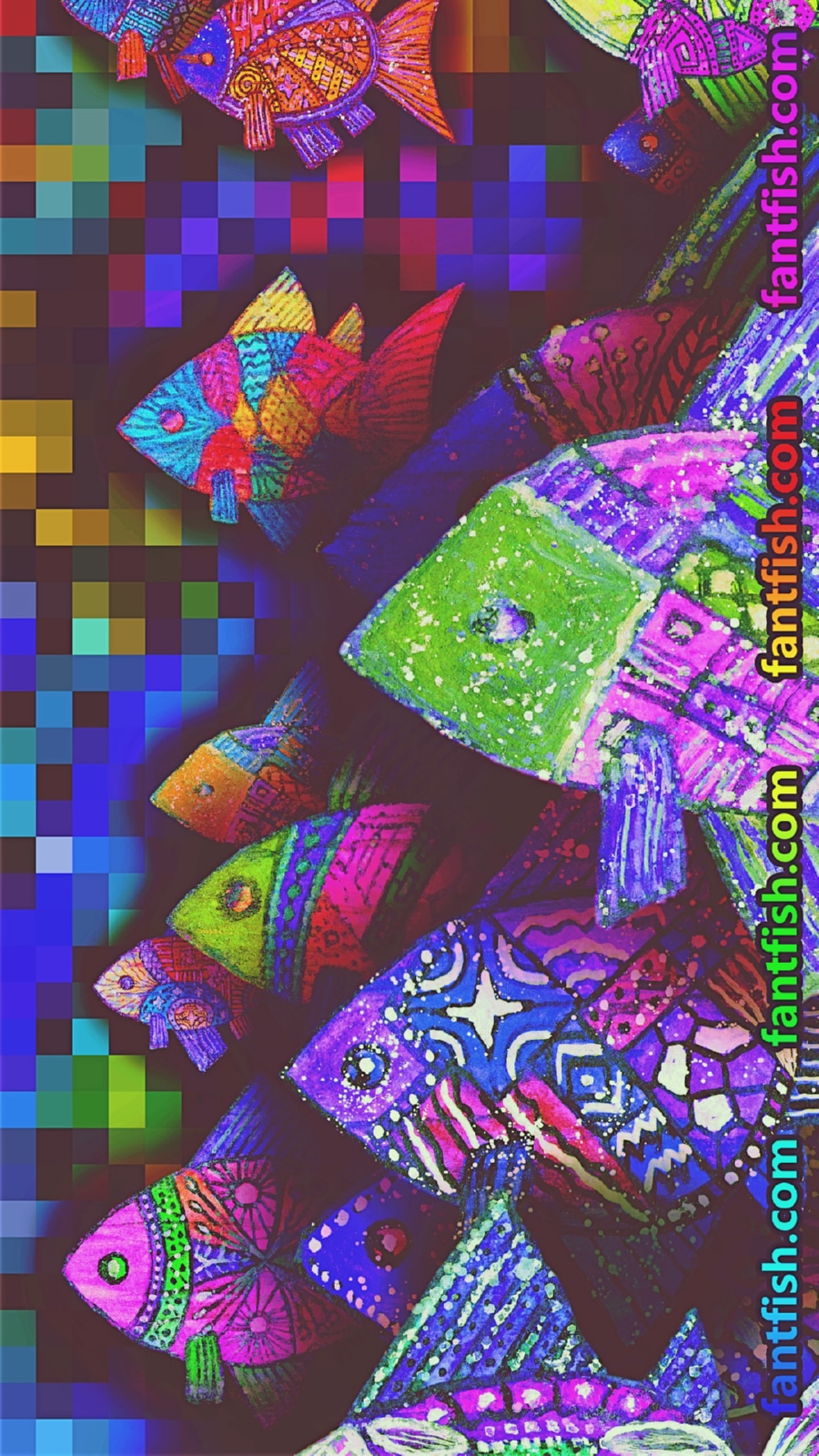 Pleasant fish art — Fish art by Tatiana Sharova